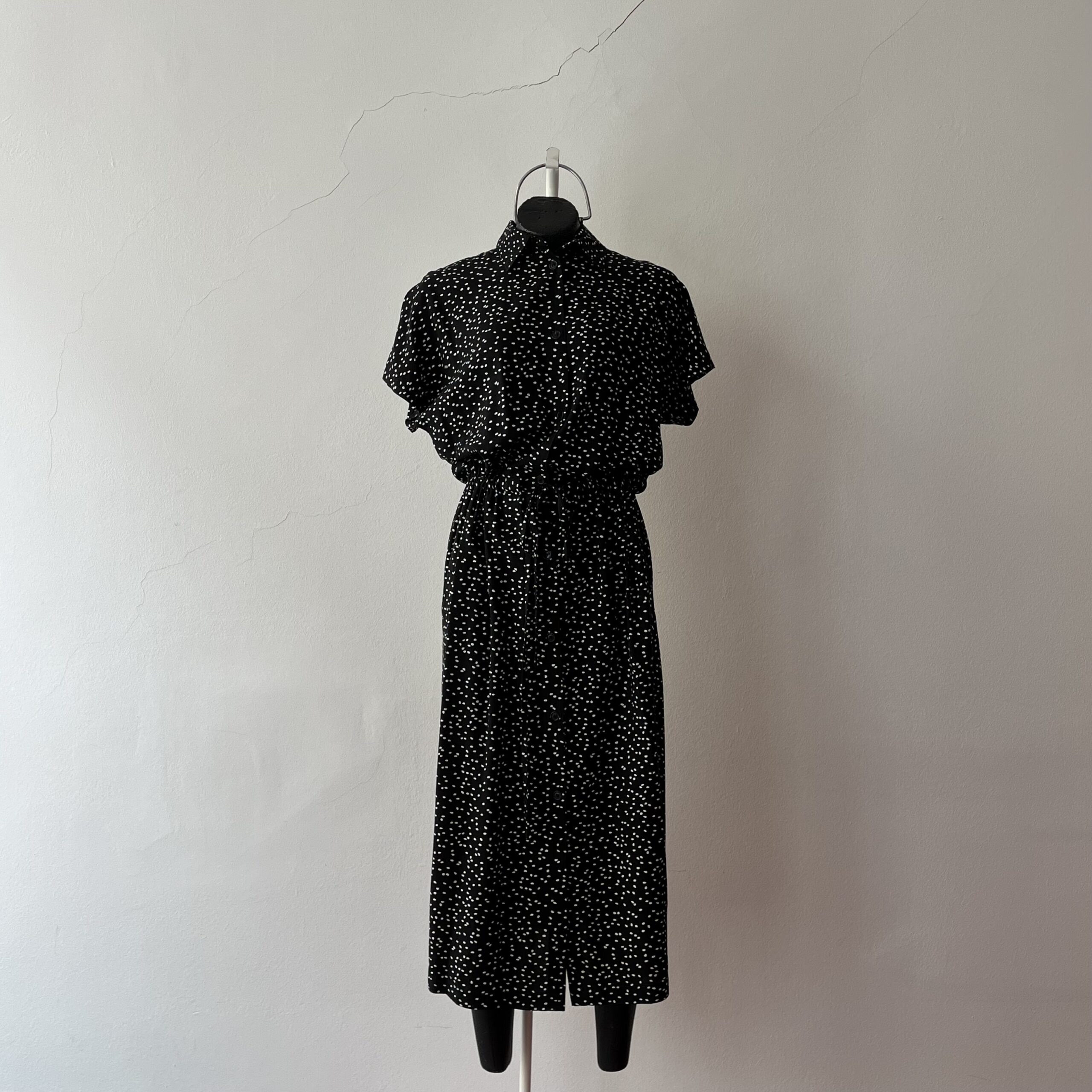 Produkt Kleid Jana schwarz getupft - UlliKo